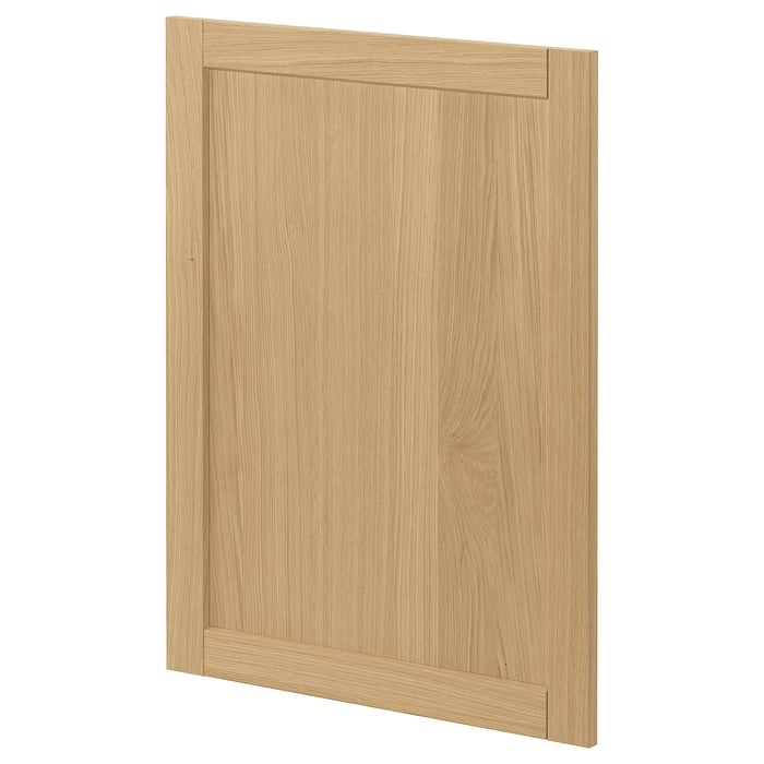METOD 1 front for dishwasher, Forsbacka oak, 60 cm - IKEA