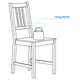PINNTORP / PERJOHAN table with 2 chairs and bench - IKEA