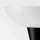 TÅGARP floor uplighter/reading lamp, black/white - IKEA