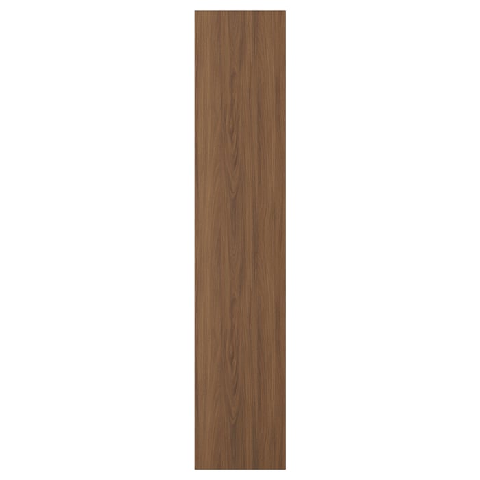 TISTORP door, brown walnut effect, 40x200 cm - IKEA
