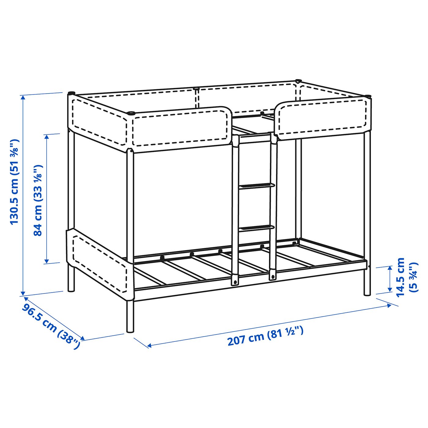 Ikea tuffing loft bed with desk instructions store