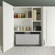 UNDERVERK built-in extractor hood, stainless steel, 60 cm - IKEA