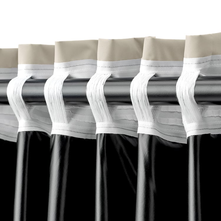 BENGTA rideau occultant, 1 pièce, beige/ruflette, 210x300 cm - IKEA