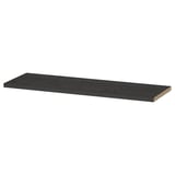 BILLY tablette, noir motif chêne, 76x26 cm - IKEA