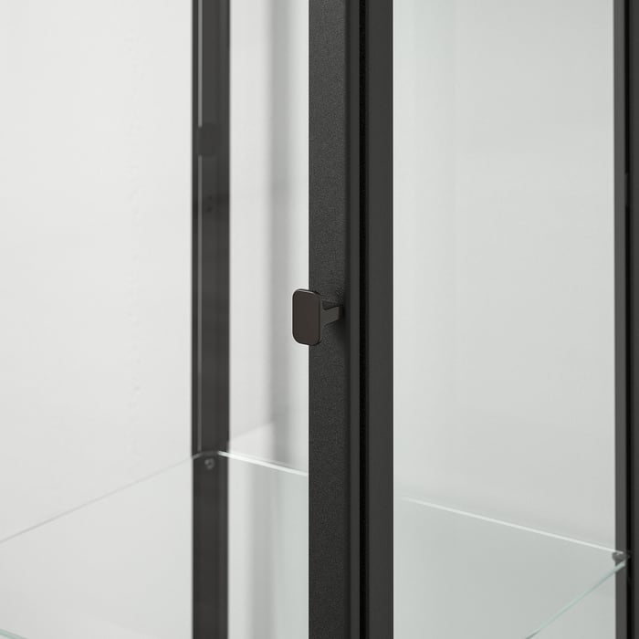 BLÅLIDEN vitrine, noir, 35x32x151 cm - IKEA
