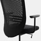FLINTAN chaise de bureau av accoudoirs, noir - IKEA