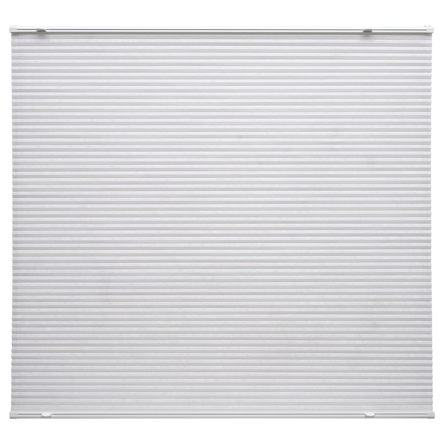 HORNVALLMO store plissé, blanc/de haut en bas de bas en haut, 100x130 ...