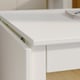 NÄSINGE table à rabat avec rangement, blanc, 48/104/159x85 cm - IKEA
