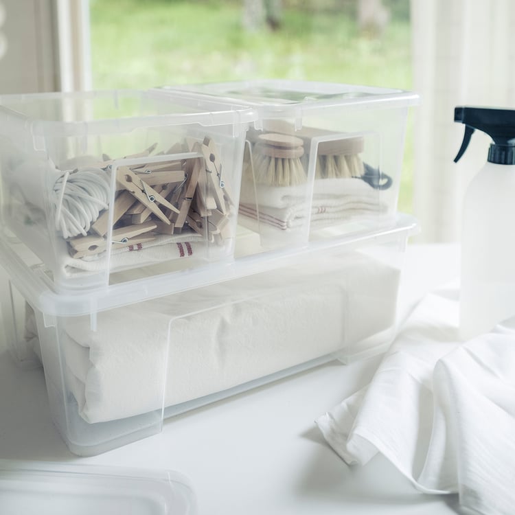 SAMLA boîte, transparent, 28x19x14 cm/5 l - IKEA