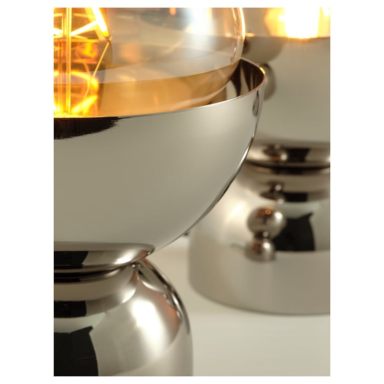 ACKJA table lamp, nickel-plated - IKEA