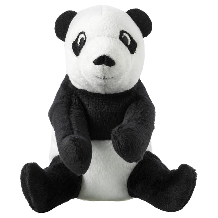 DJUNGELSKOG soft toy, mini/panda, 11 cm - IKEA