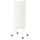 ELLOVEN whiteboard/noticeboard with castors, white, 70x180 cm - IKEA