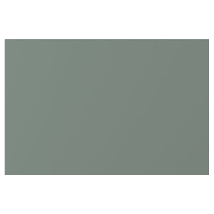 NICKEBO drawer front, matt grey-green, 38x25 cm - IKEA