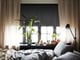SCHOTTIS block-out pleated blind, dark grey, 100x190 cm - IKEA