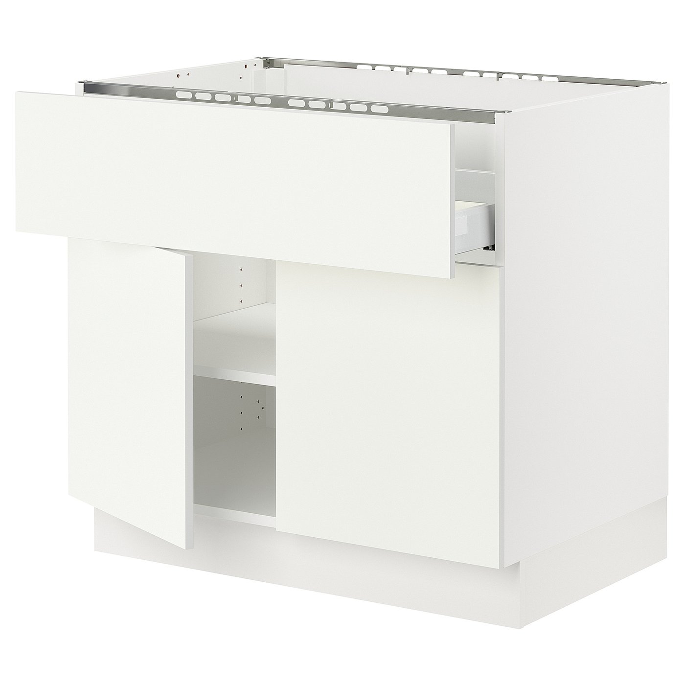 SEKTION base cab f hob/drawer/shelves/2 drs - IKEA