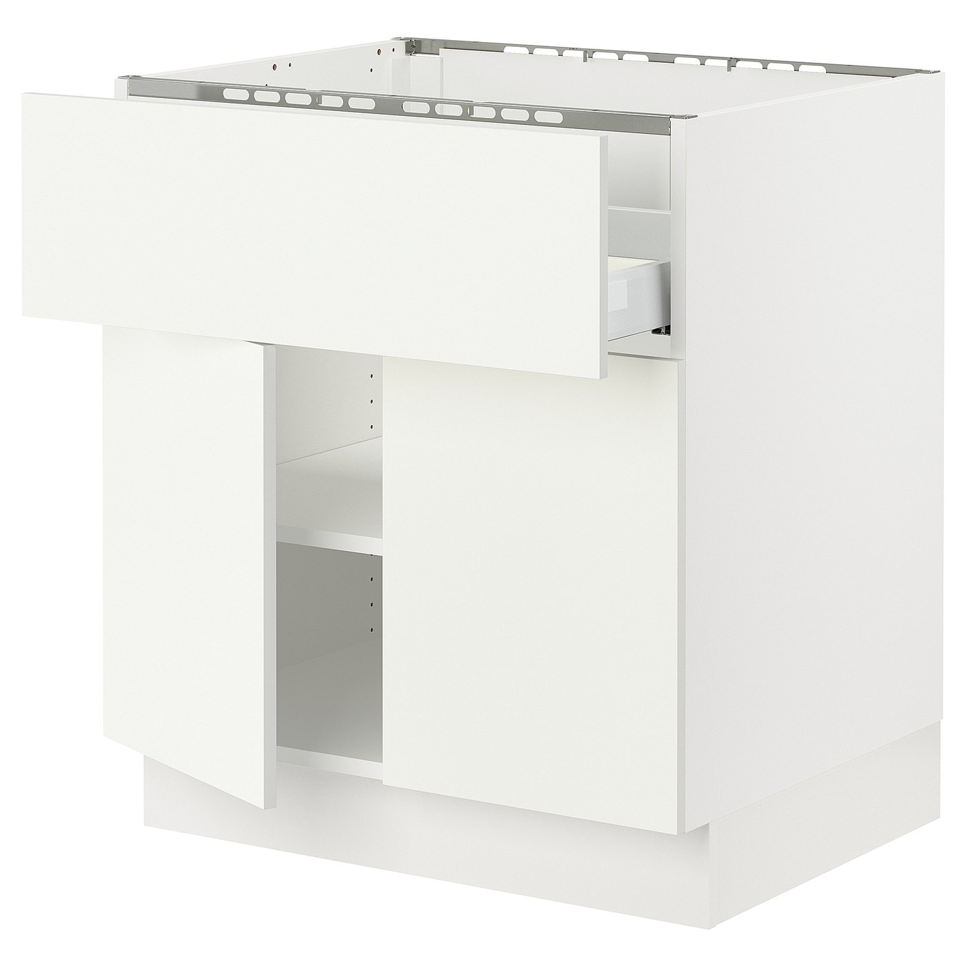 SEKTION base cab f hob/drawer/shelves/2 drs - IKEA