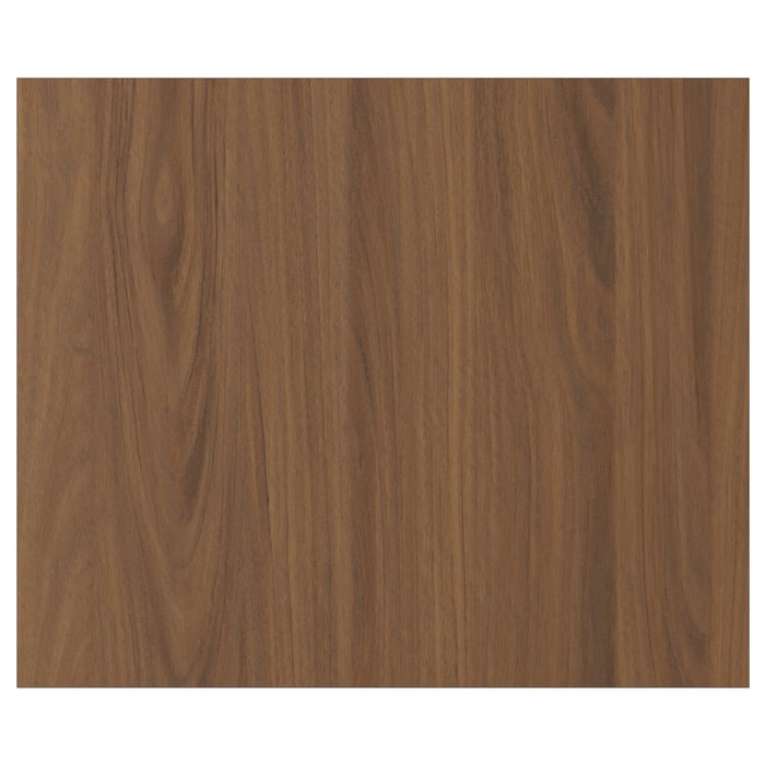 TISTORP drawer front, brown walnut effect, 46x38 cm - IKEA