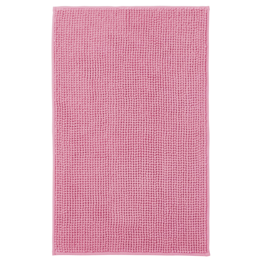 TOFTBO bath mat, pink, 50x80 cm - IKEA