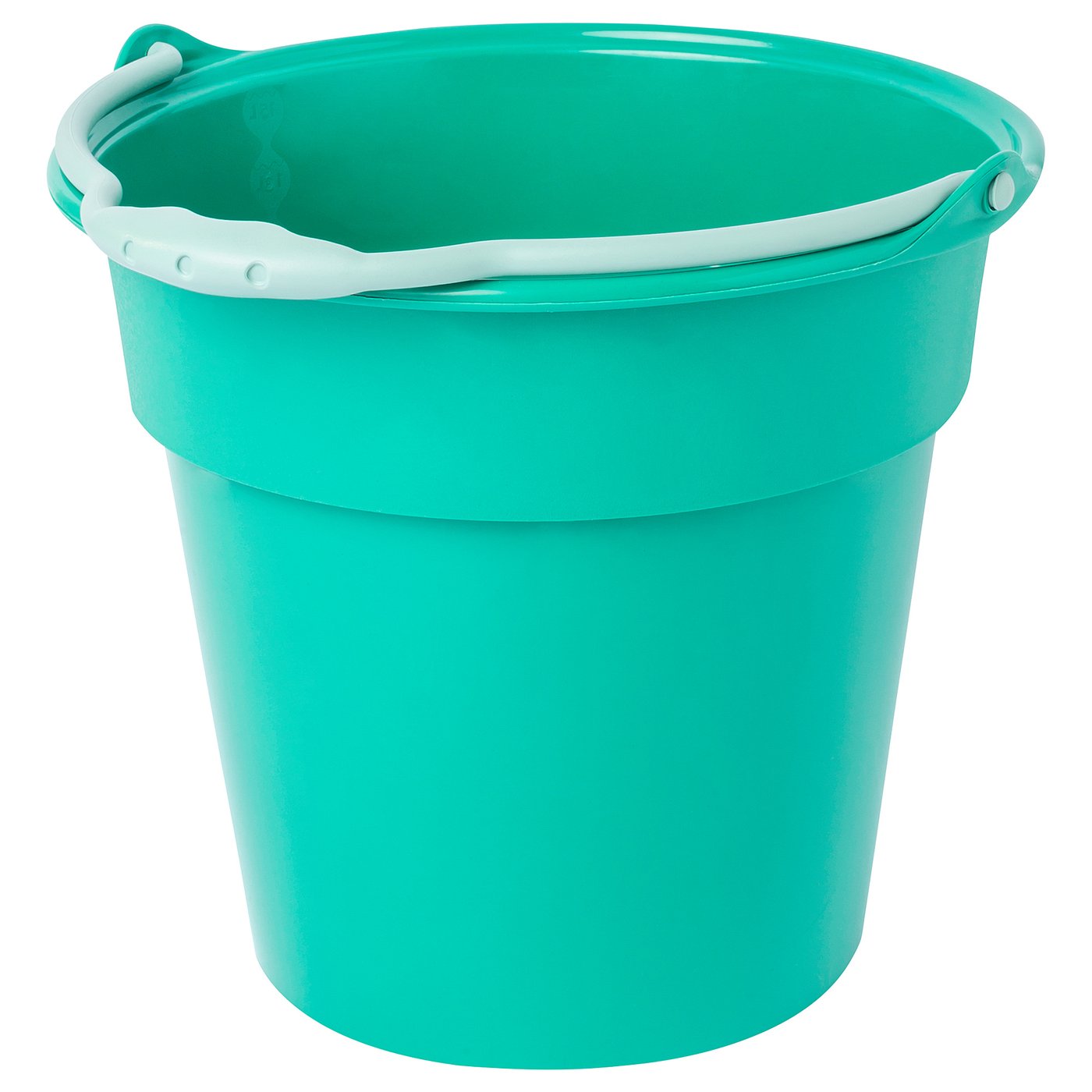 USPEN bucket, plastic/turquoise, 15 l - IKEA