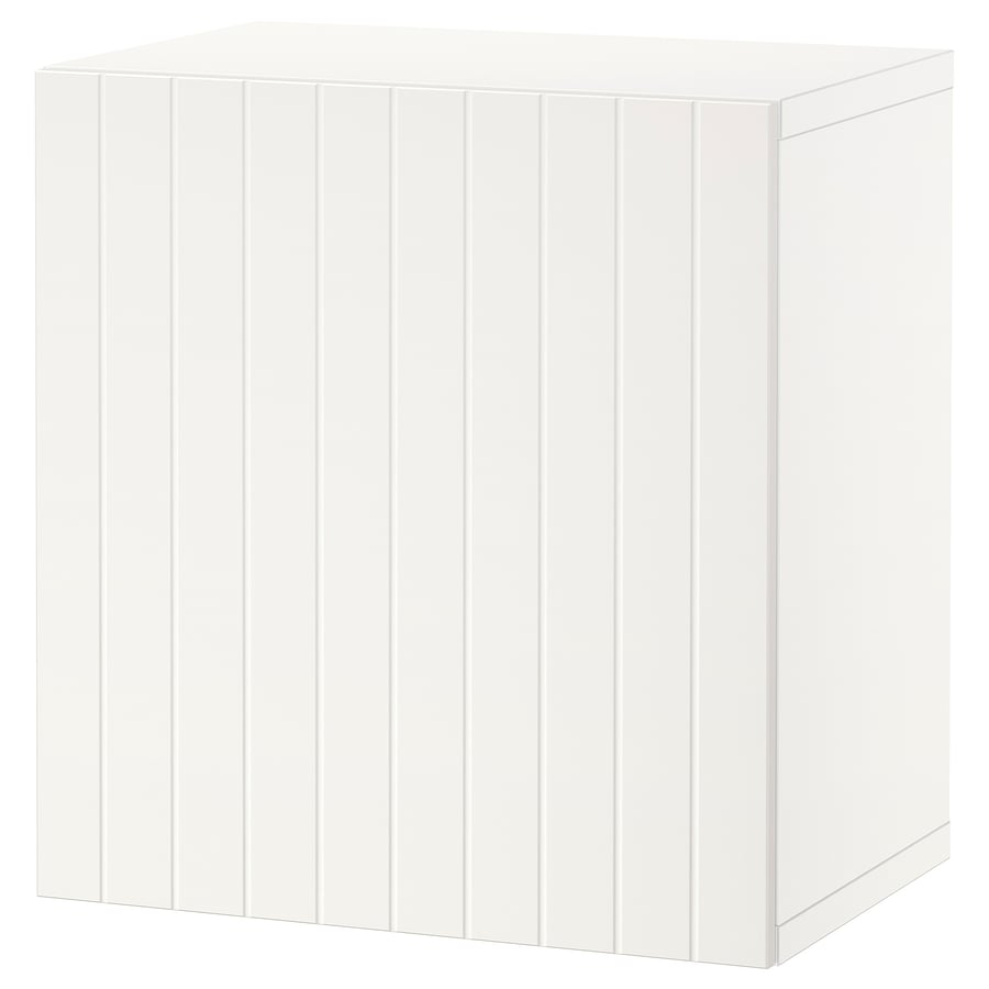 BESTÅ Estante con puerta, blanco/Sutterviken blanco, 60x42x64 cm - IKEA ...