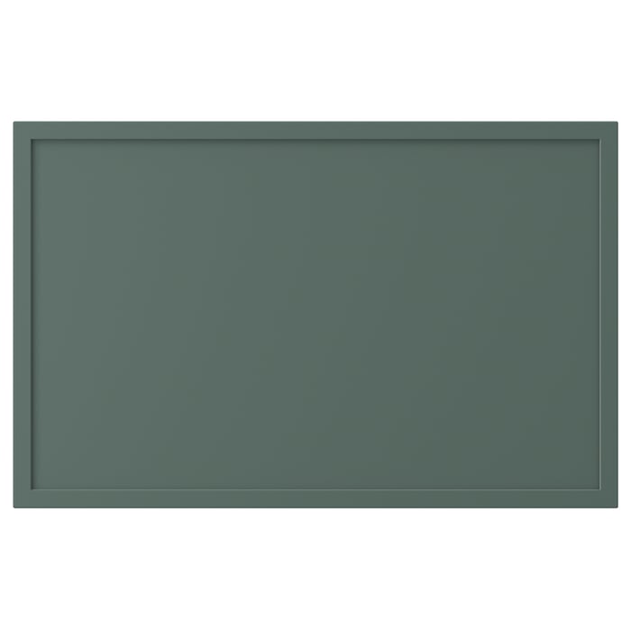 KRUKMAKARE Puerta/Frente de cajón, gris verdoso oscuro, 60x38 cm - IKEA ...