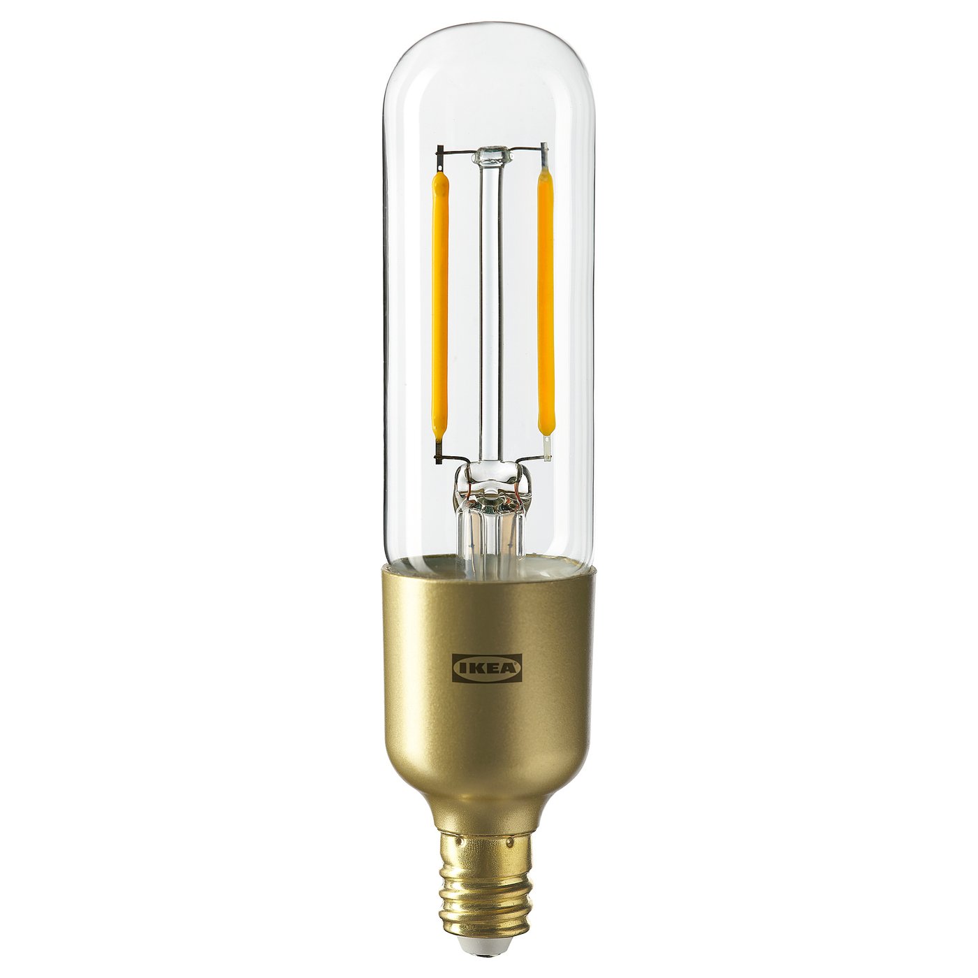 LUNNOM Bombilla LED E12 200 lumen, atenuable/forma de tubo vidrio ...
