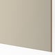 MEHAMN 4 paneles para puerta corr, gris oscuro/beige grisáceo, 75x201 ...