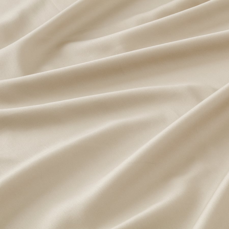 NATTJASMIN Juego de sábanas, beige claro, Queen - IKEA Mexico