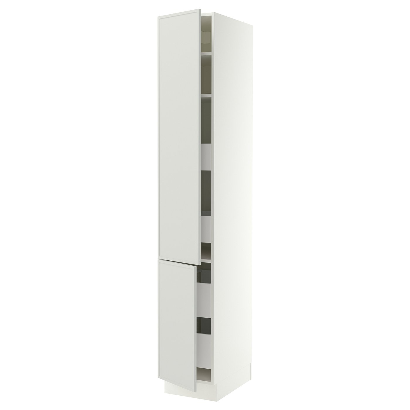 SEKTION / MAXIMERA Gabin alto 2 prtas 4 cjnes +ests, blanco/Aspudden ...