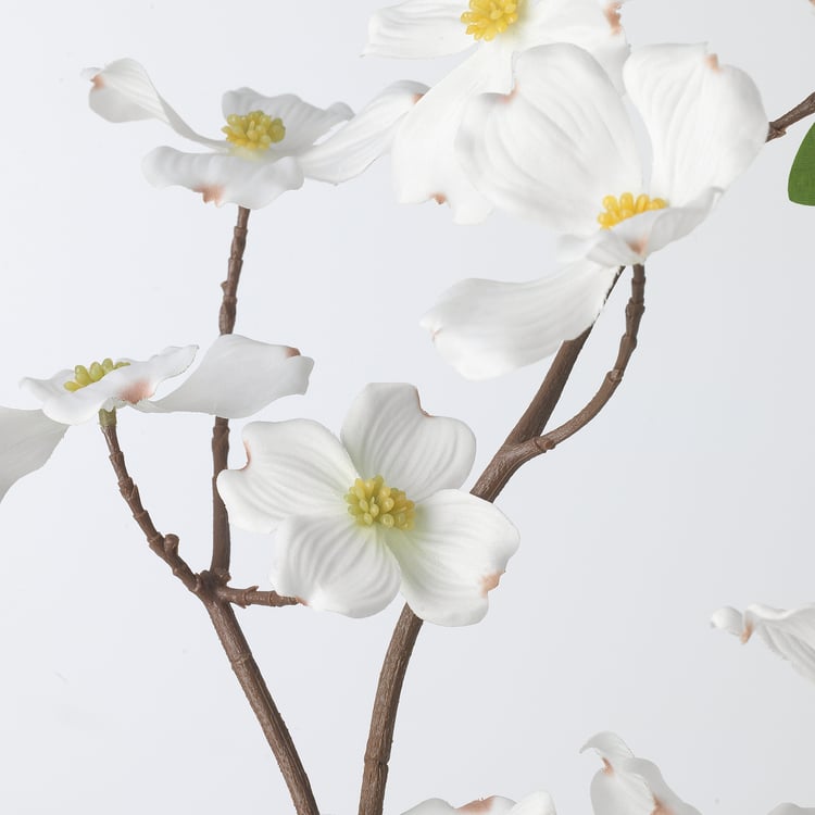 SMYCKA Rama artificial, int/ext/Cornus florida blanco, 100 cm - IKEA Mexico