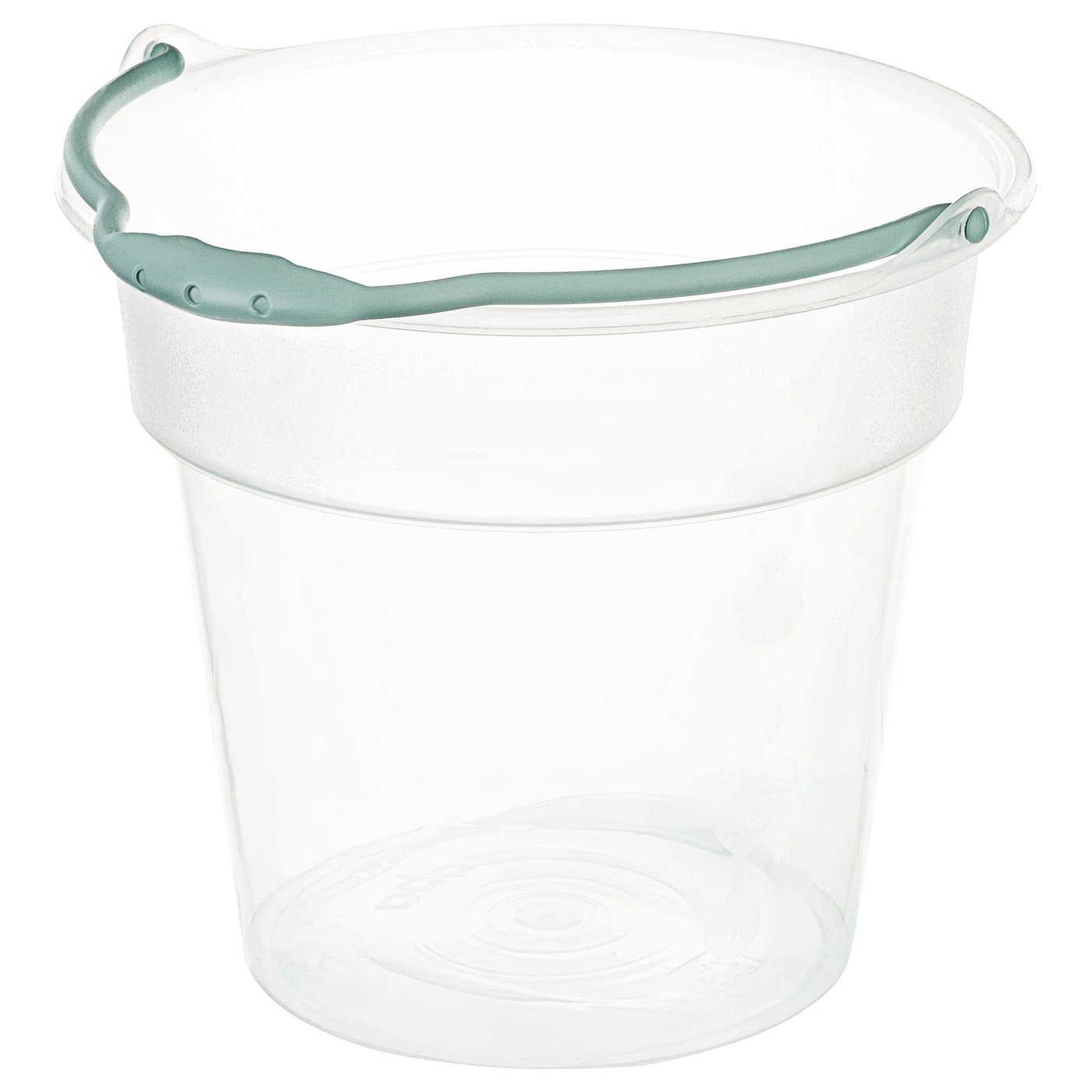 USPEN Cubeta, plástico transparente/turquesa, 8 l - IKEA Mexico