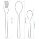 FÖRNUFT 18-piece cutlery set, stainless steel - IKEA Malaysia