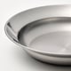 GRILLTIDER deep plate, stainless steel, 21 cm - IKEA Malaysia