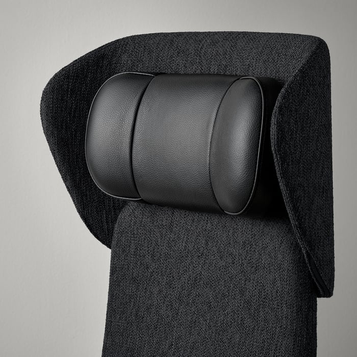 GRÖNFJÄLL headrest, Letafors grey/black - IKEA Malaysia