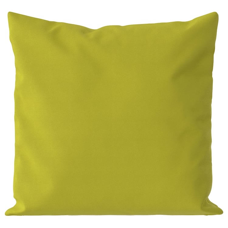 HJÄRTERÖ cushion cover, yellow-green outdoor/indoor, 50x50 cm - IKEA ...