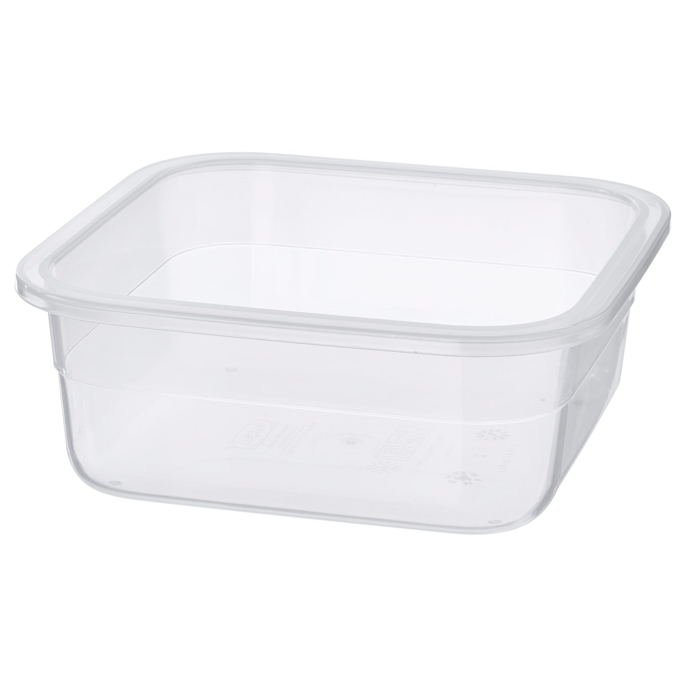 IKEA 365+ food container, square/plastic, 750 ml - IKEA Malaysia