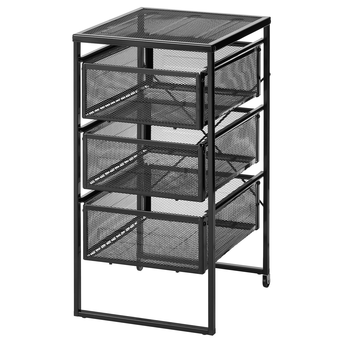 LENNART drawer unit, black - IKEA Malaysia