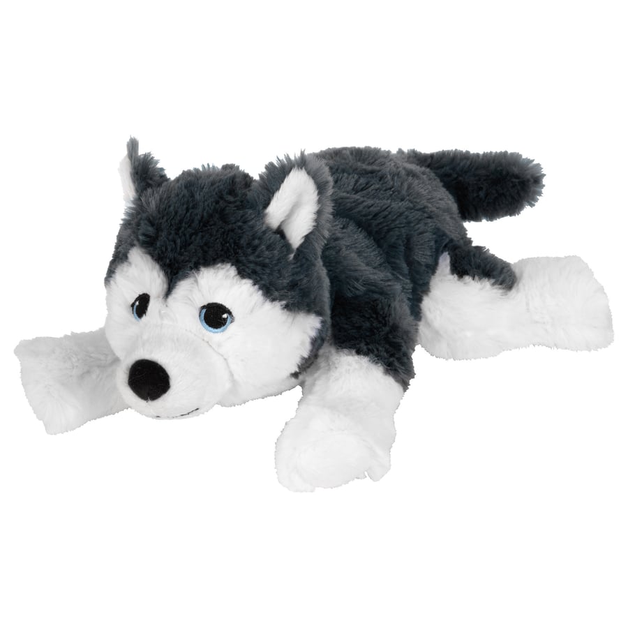 LIVLIG Soft toy - dog, siberian husky - IKEA