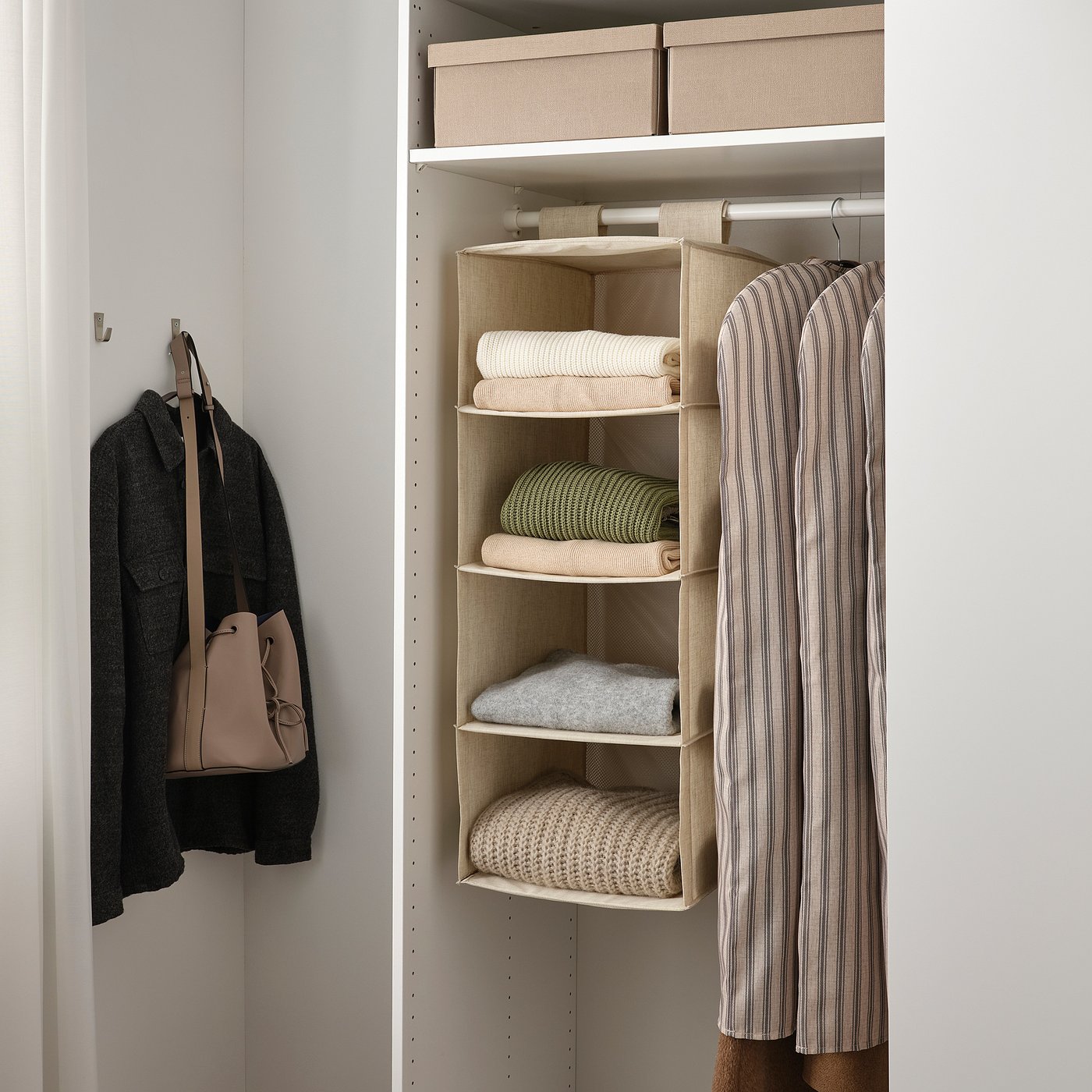 Ikea hanging closet organizer store