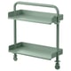 RELATERA desk top shelf, light grey-green, 40x37 cm - IKEA Malaysia