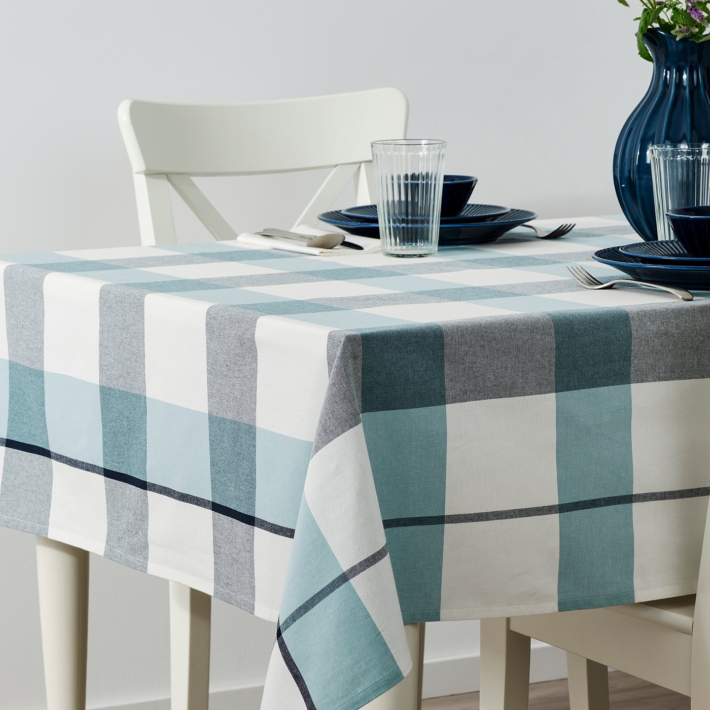 Blue Table Cloth