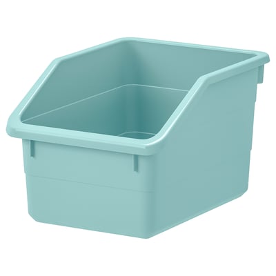 SOCKERBIT Storage box, light blue, 19x26x15 cm - IKEA