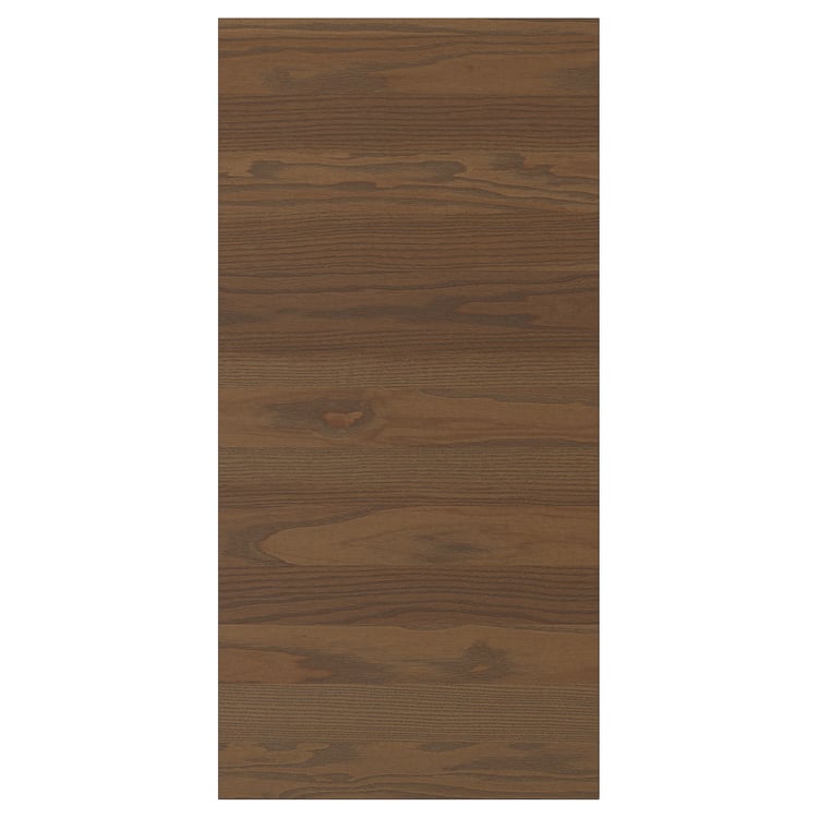 STENSTA cover panel, dark brown ash veneer, 39x80 cm - IKEA Malaysia
