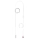 STRÅLA cord set, white, 4 m - IKEA Malaysia