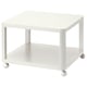 TINGBY side table on castors, white, 64x64 cm - IKEA Malaysia
