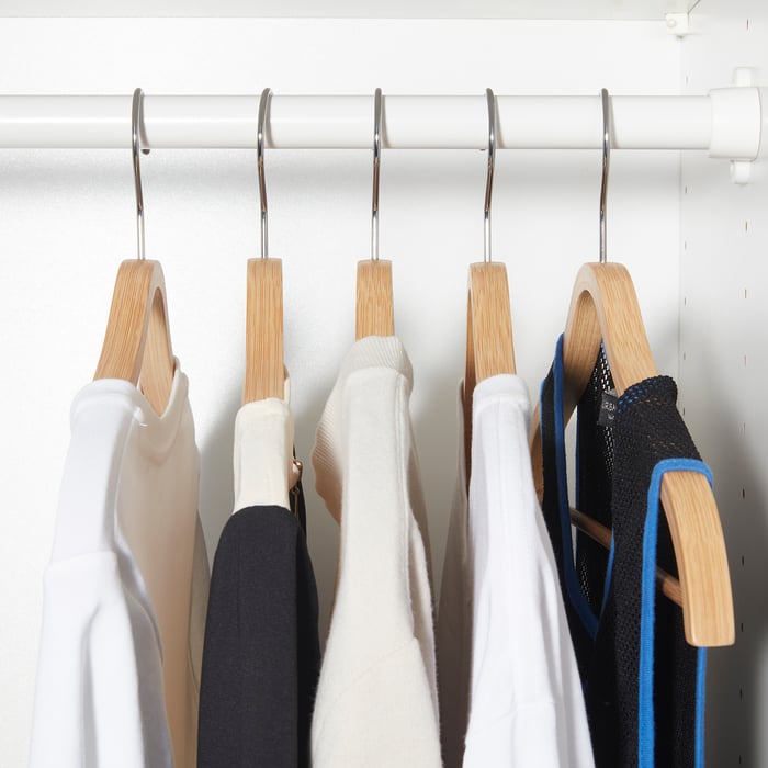 Clothes hanger | Hooks and hangers | Rack with knobs - IKEA