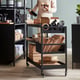TROTTEN trolley, anthracite, 80x40 cm - IKEA Malaysia