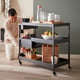 TROTTEN trolley, anthracite, 80x40 cm - IKEA Malaysia