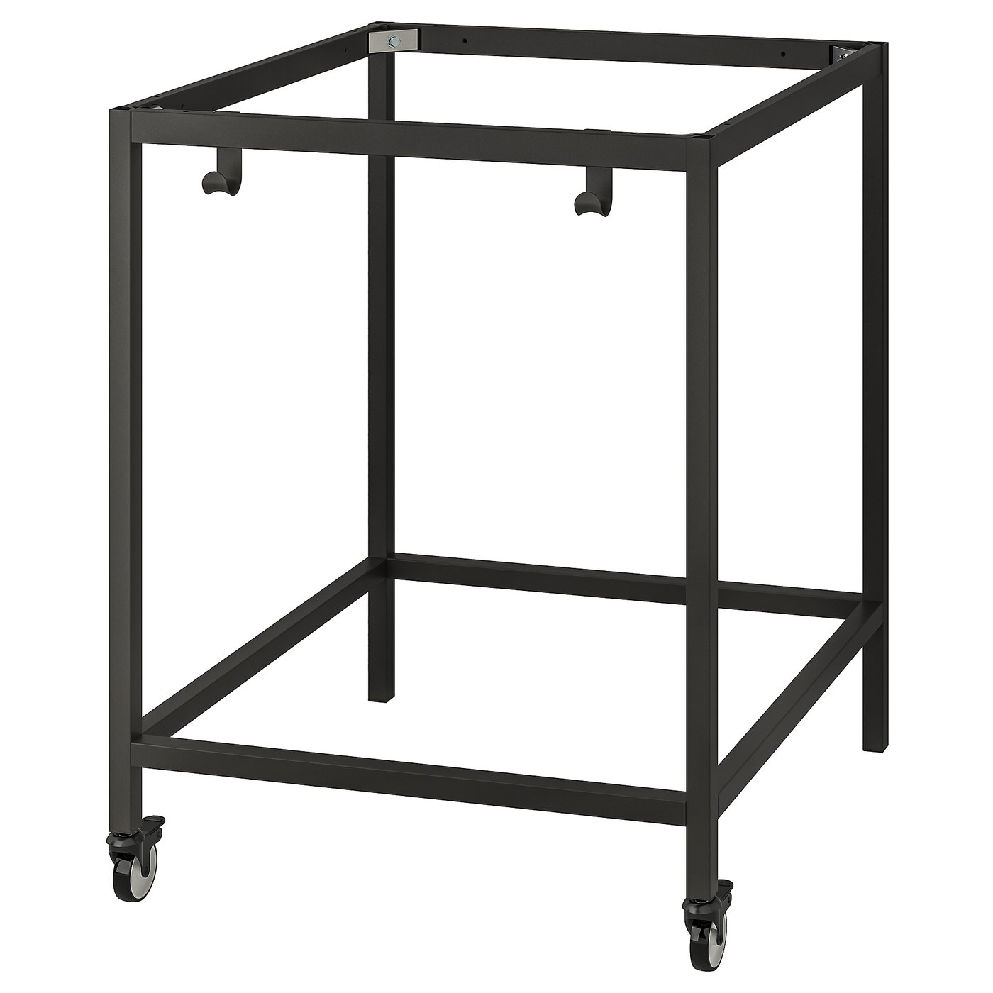 TROTTEN underframe for table top, anthracite, 80x80x100 cm - IKEA Malaysia