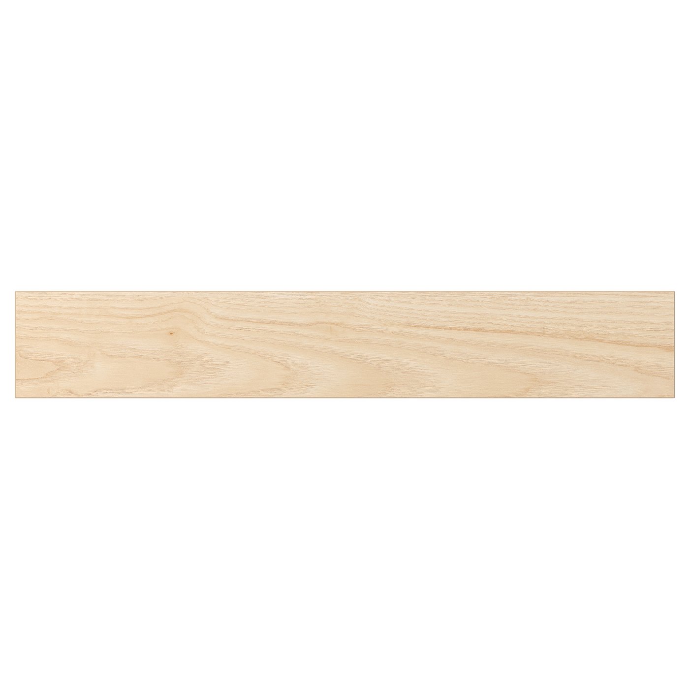 ASKERSUND depan laci, kesan kayu ash muda, 60x10 cm - IKEA Malaysia